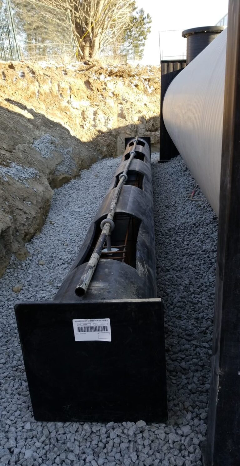 HDPE Goethermal Vault for Seneca College Campus - Infra Pipe Solutions Ltd