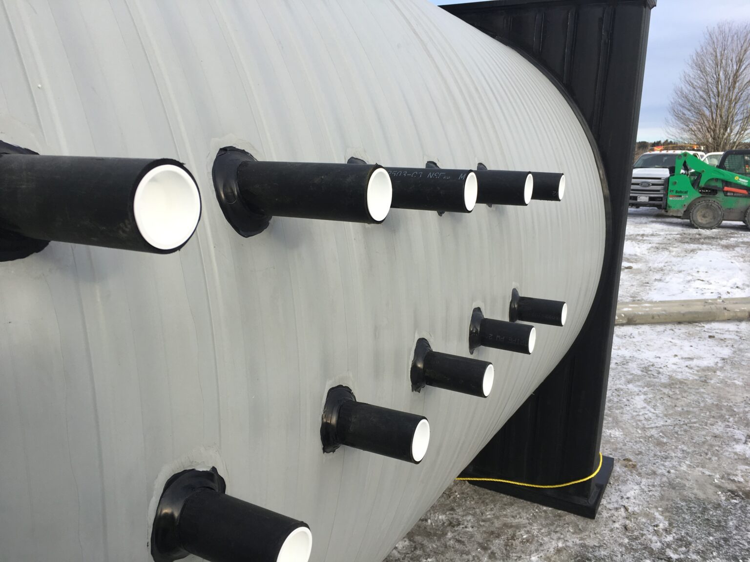 HDPE Goethermal Vault for Seneca College Campus - Infra Pipe Solutions Ltd