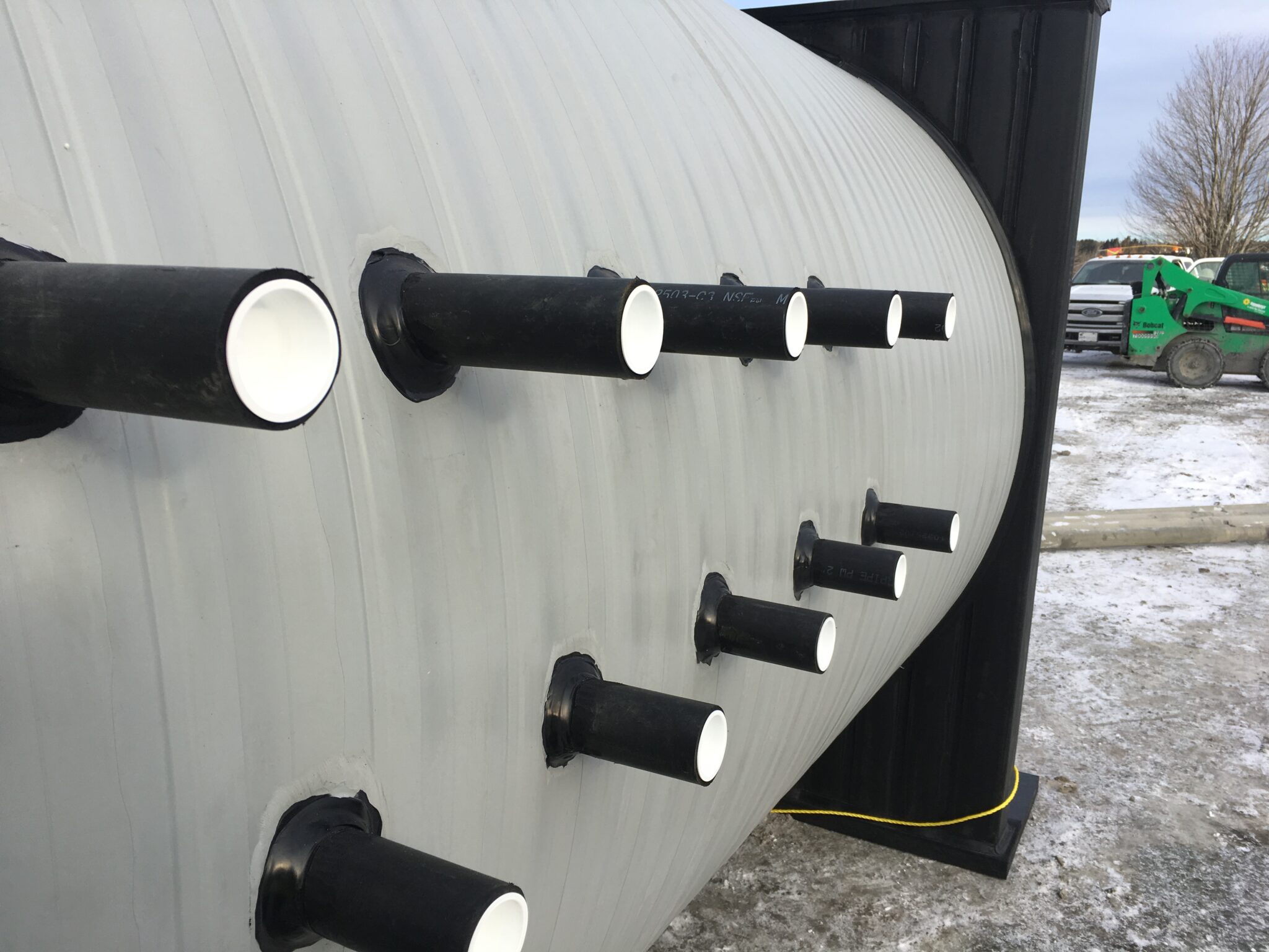 HDPE Goethermal Vault for Seneca College Campus - Infra Pipe Solutions Ltd